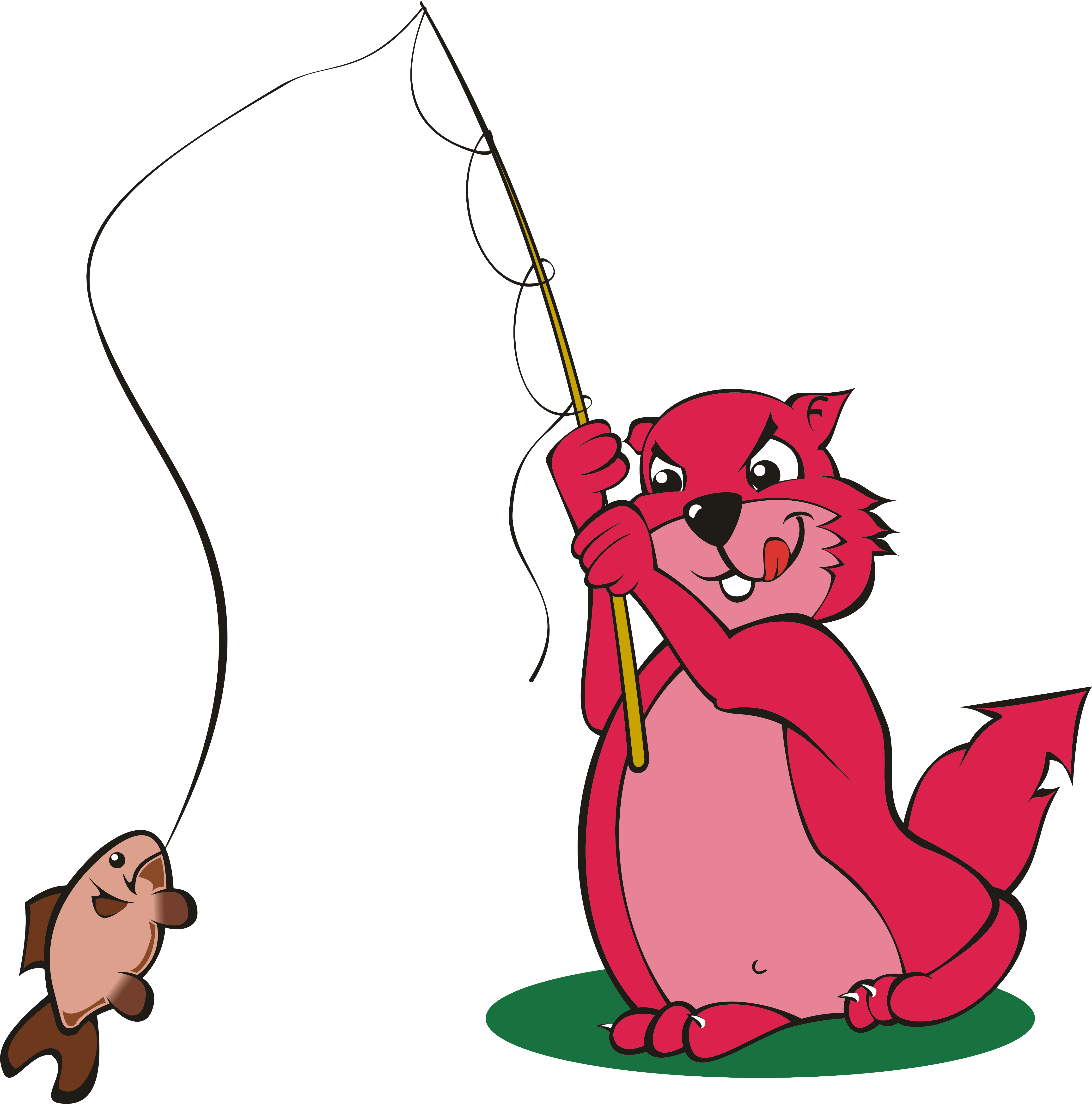 Marmot mammal rodent red pink free image download