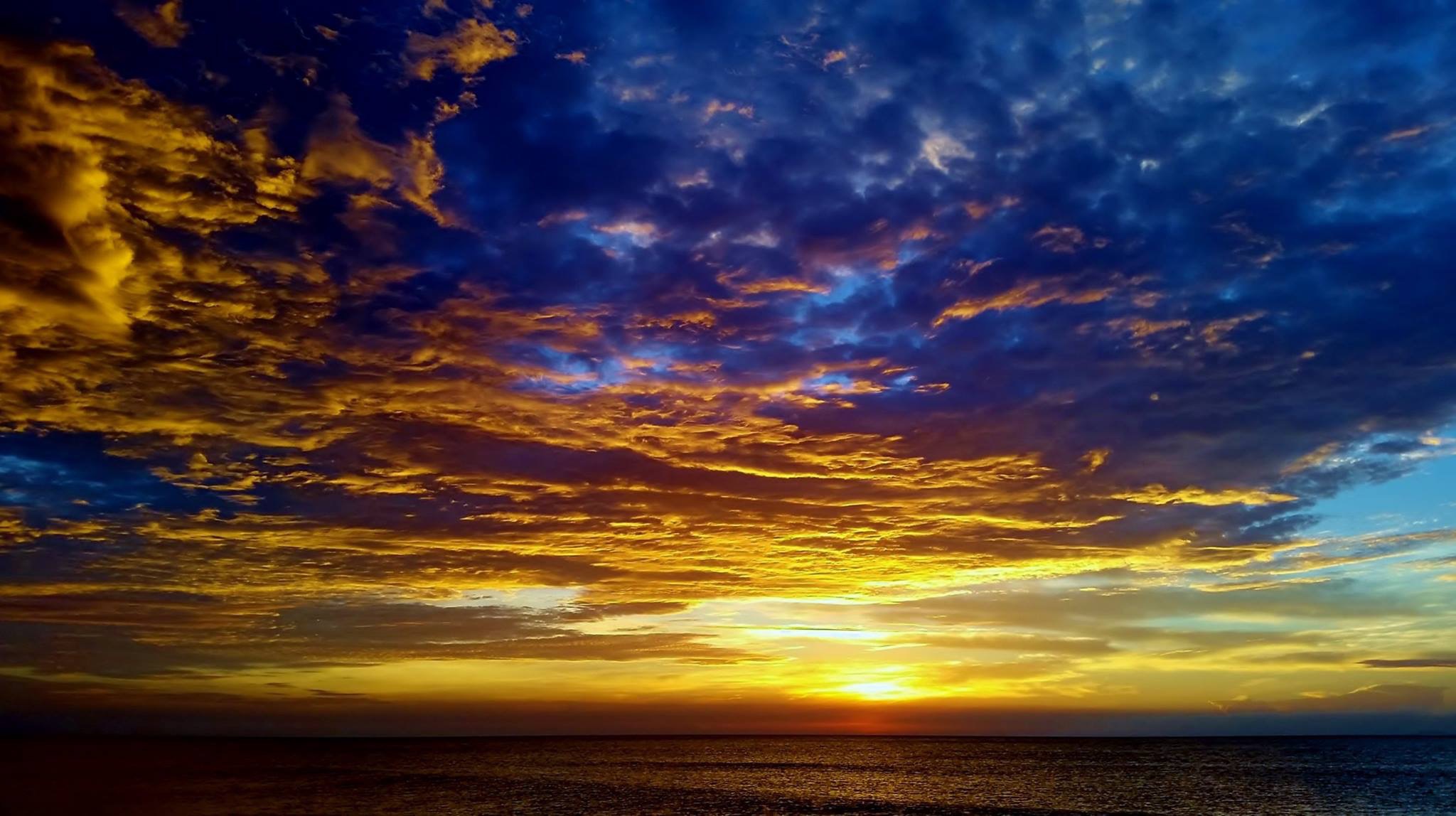 Sunset Nature Dusk free image download