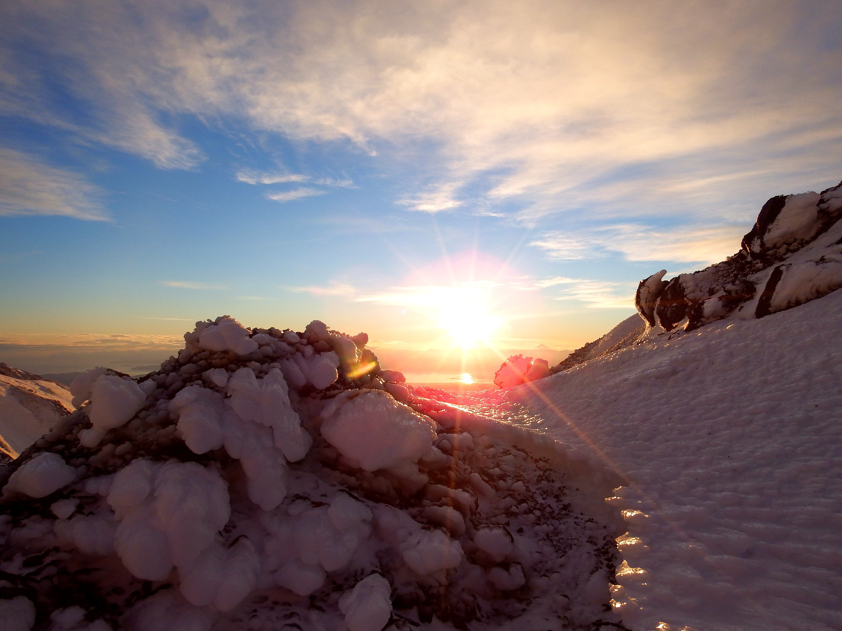 Mountains The Foot Of Volcano free image download