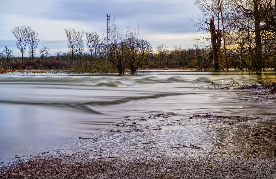 High Water Flow River free image download