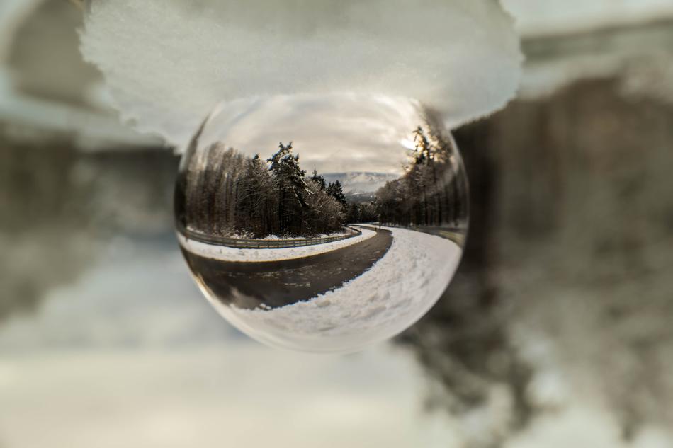 Nature still life reflection glass free image download