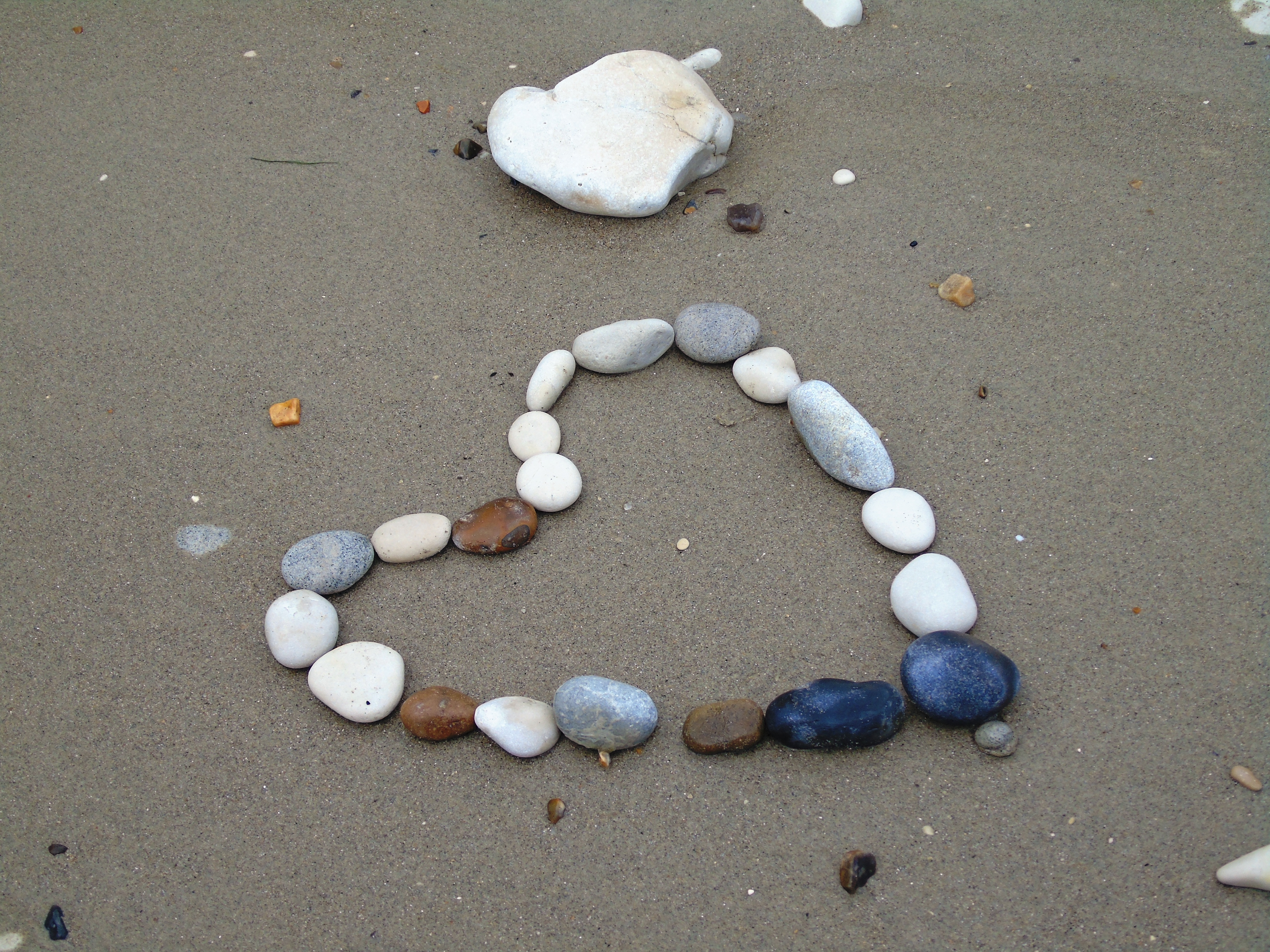 Heart Pebbles Pebble free image download