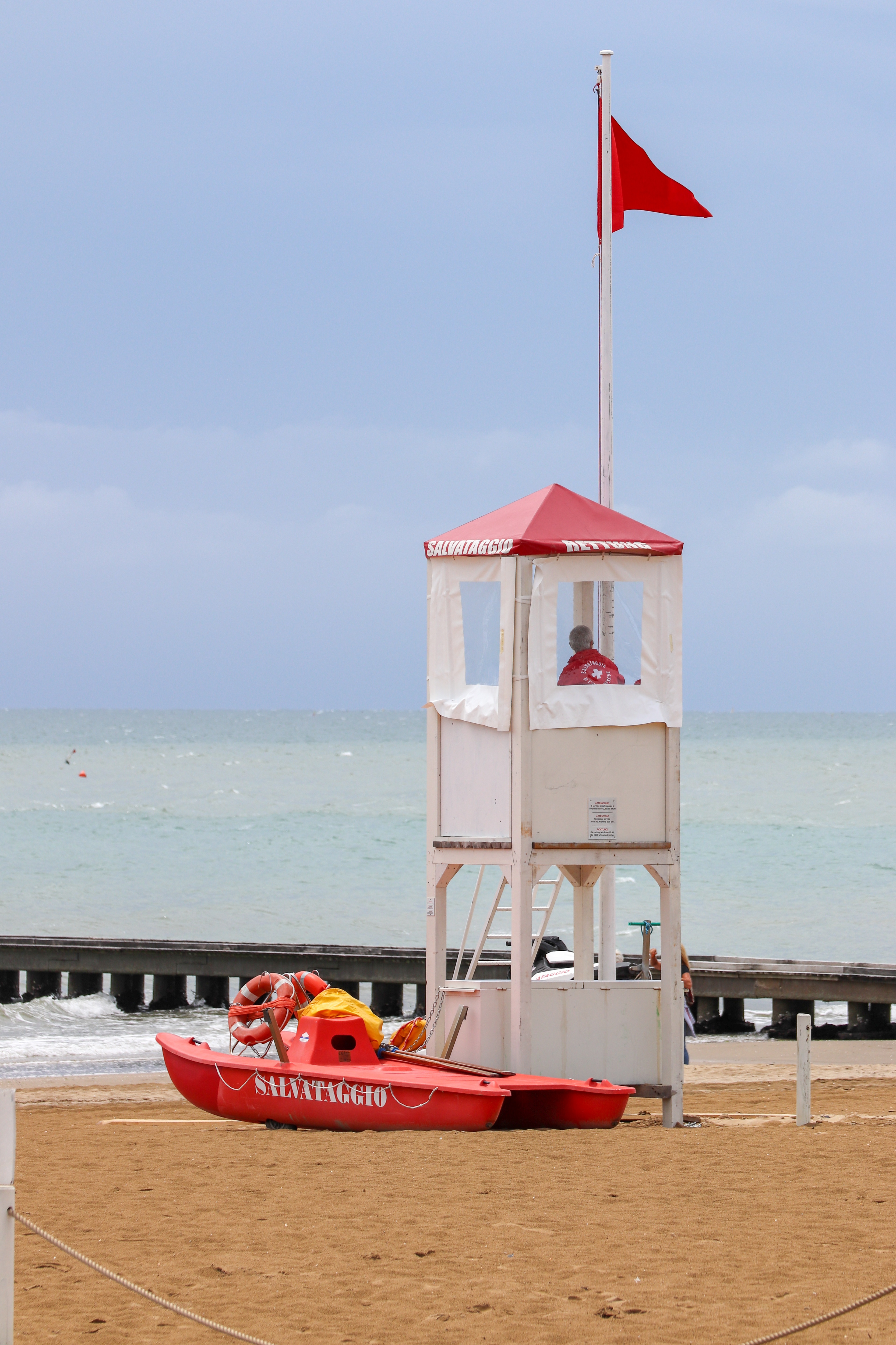 Lifeboat Station Lifeguard On Duty free image download