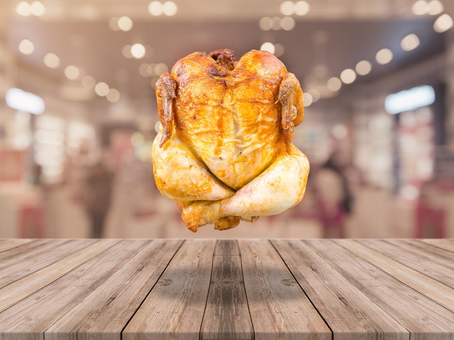 Fried chicken in flight free image download