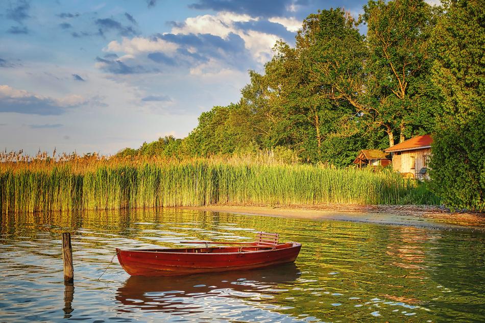 Bank Lake Landscape free image download