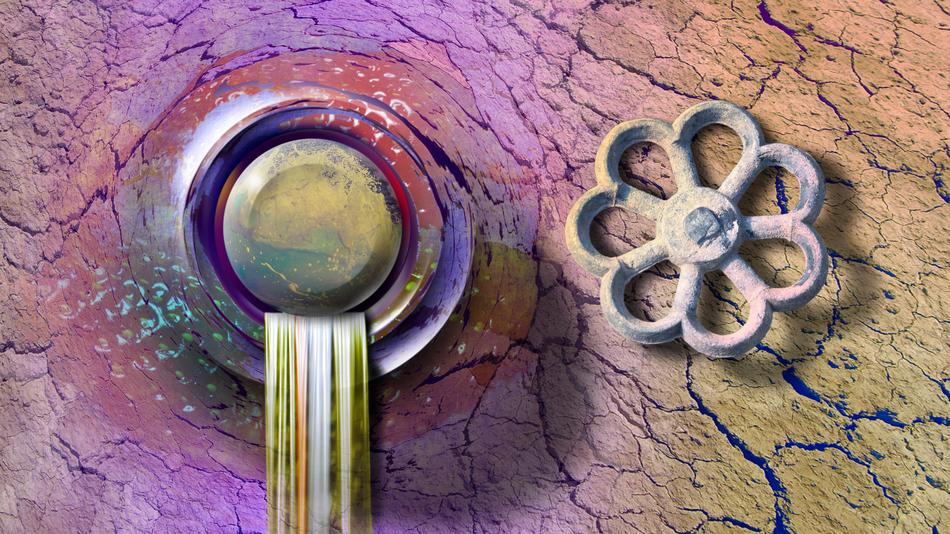 Wallpaper rust material faucet free image download