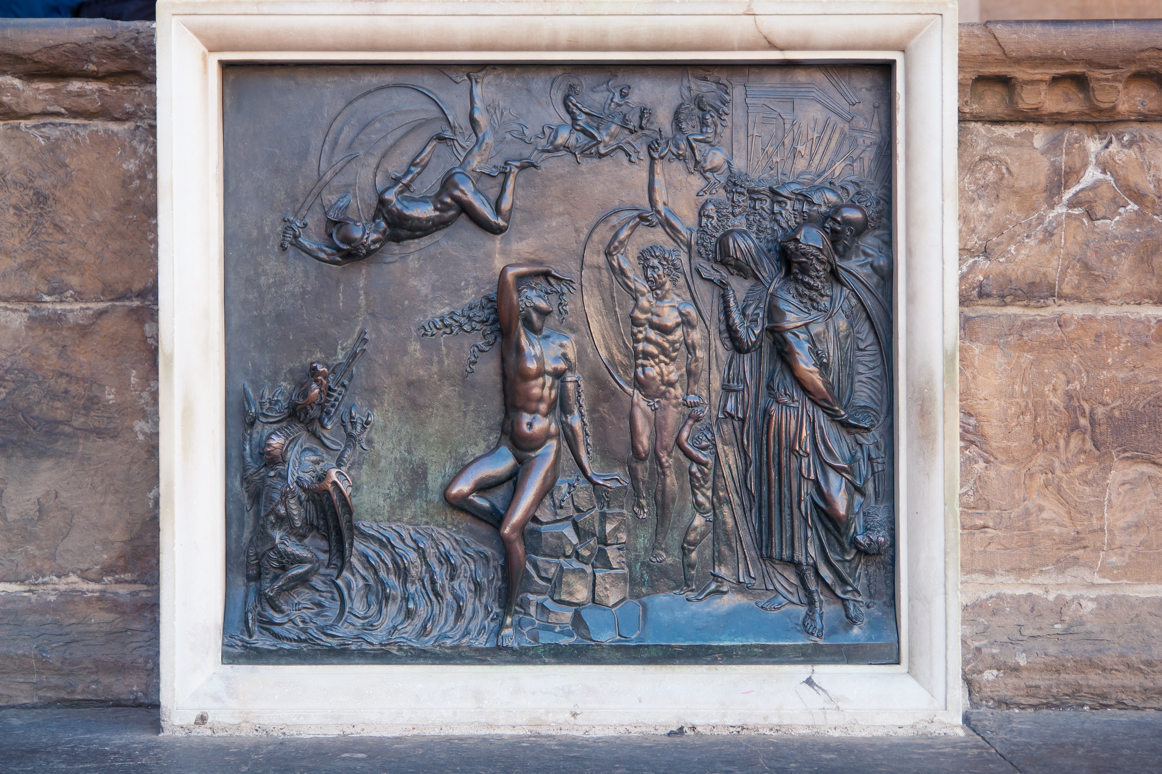 Firenze Bronze Relief free image download