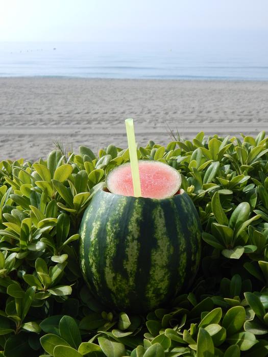 Watermelon Beach Summer free image download