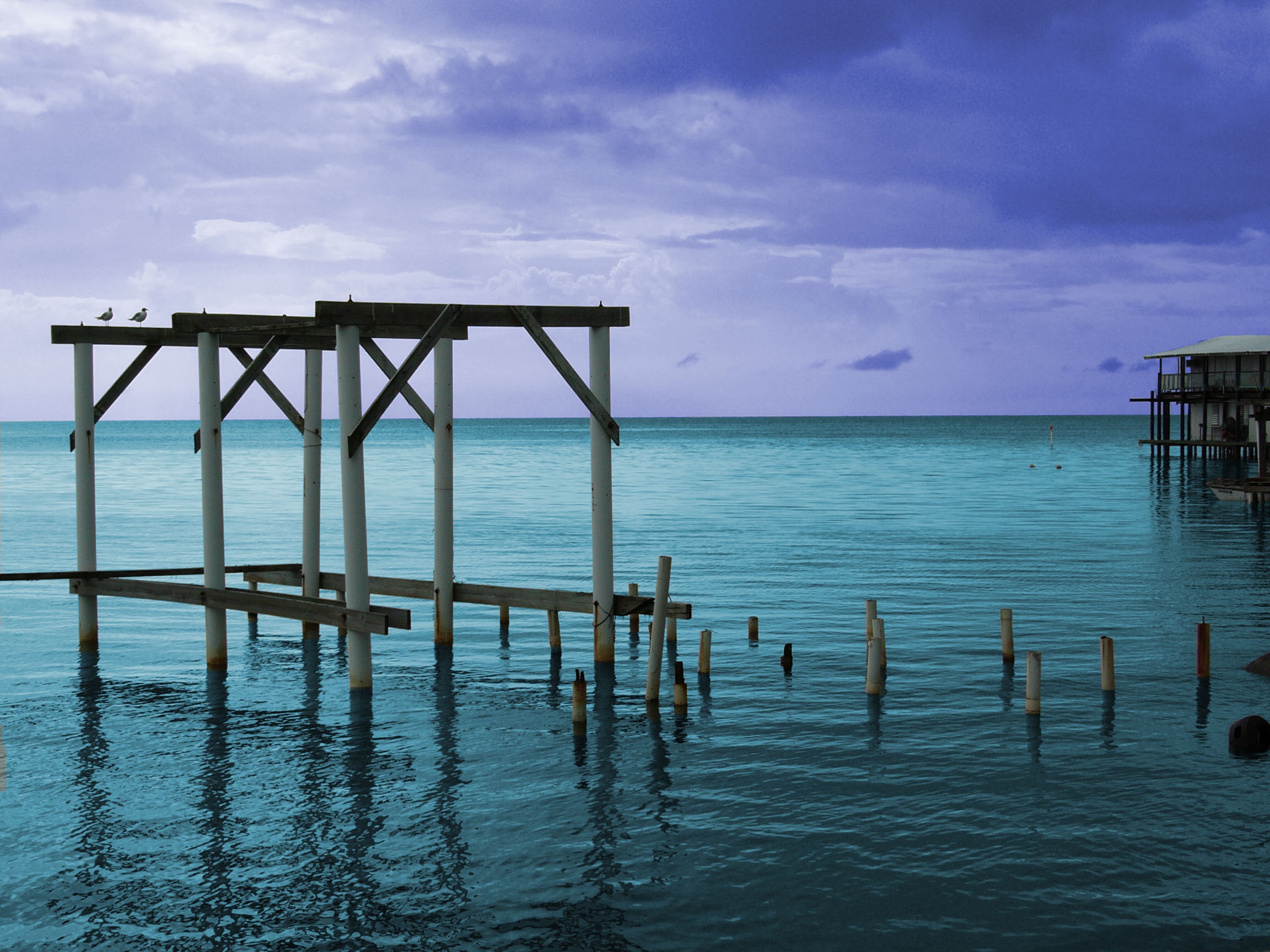 Water Sea Pier free image download