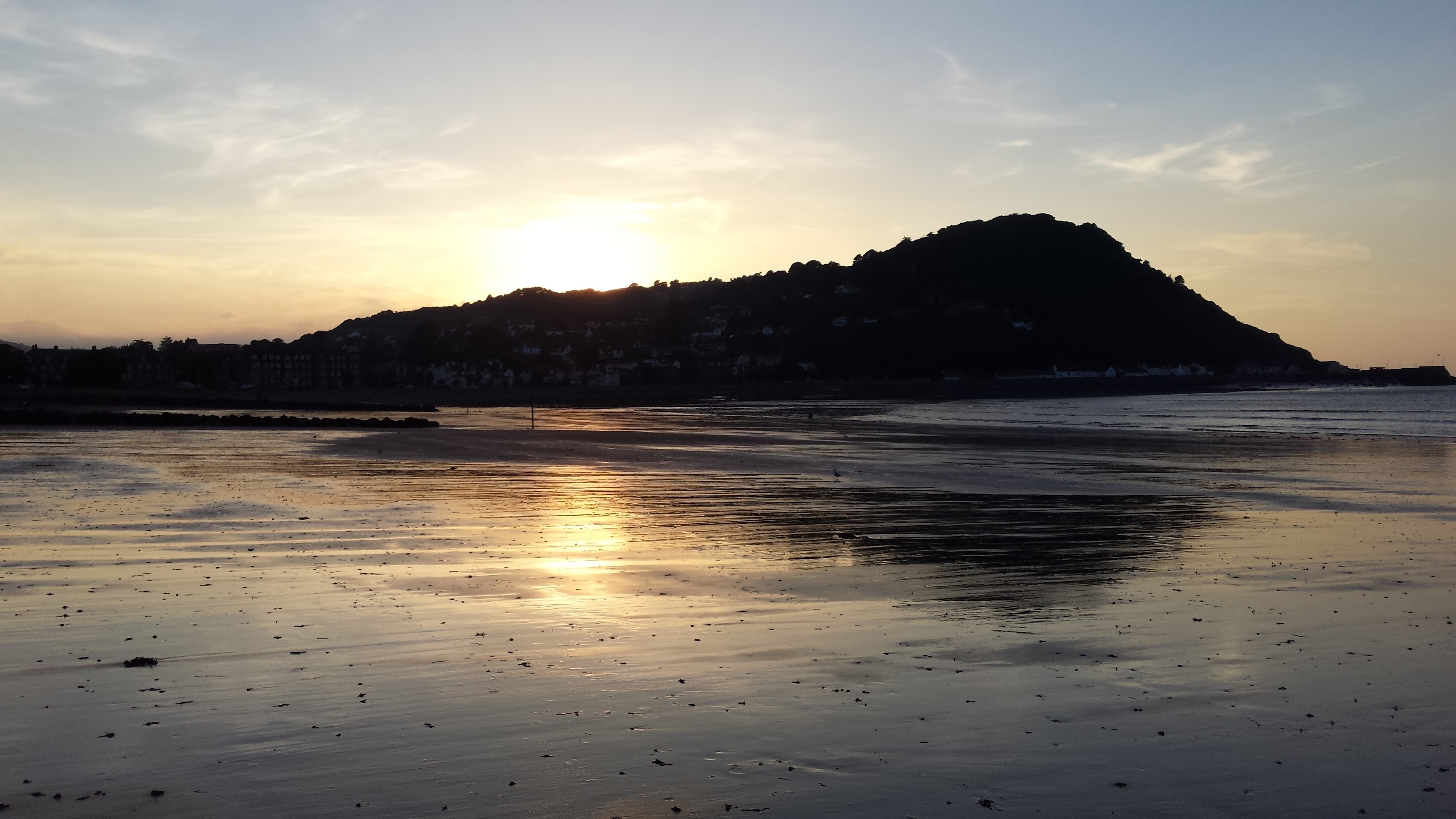 Sunset Seaside Sea free image download