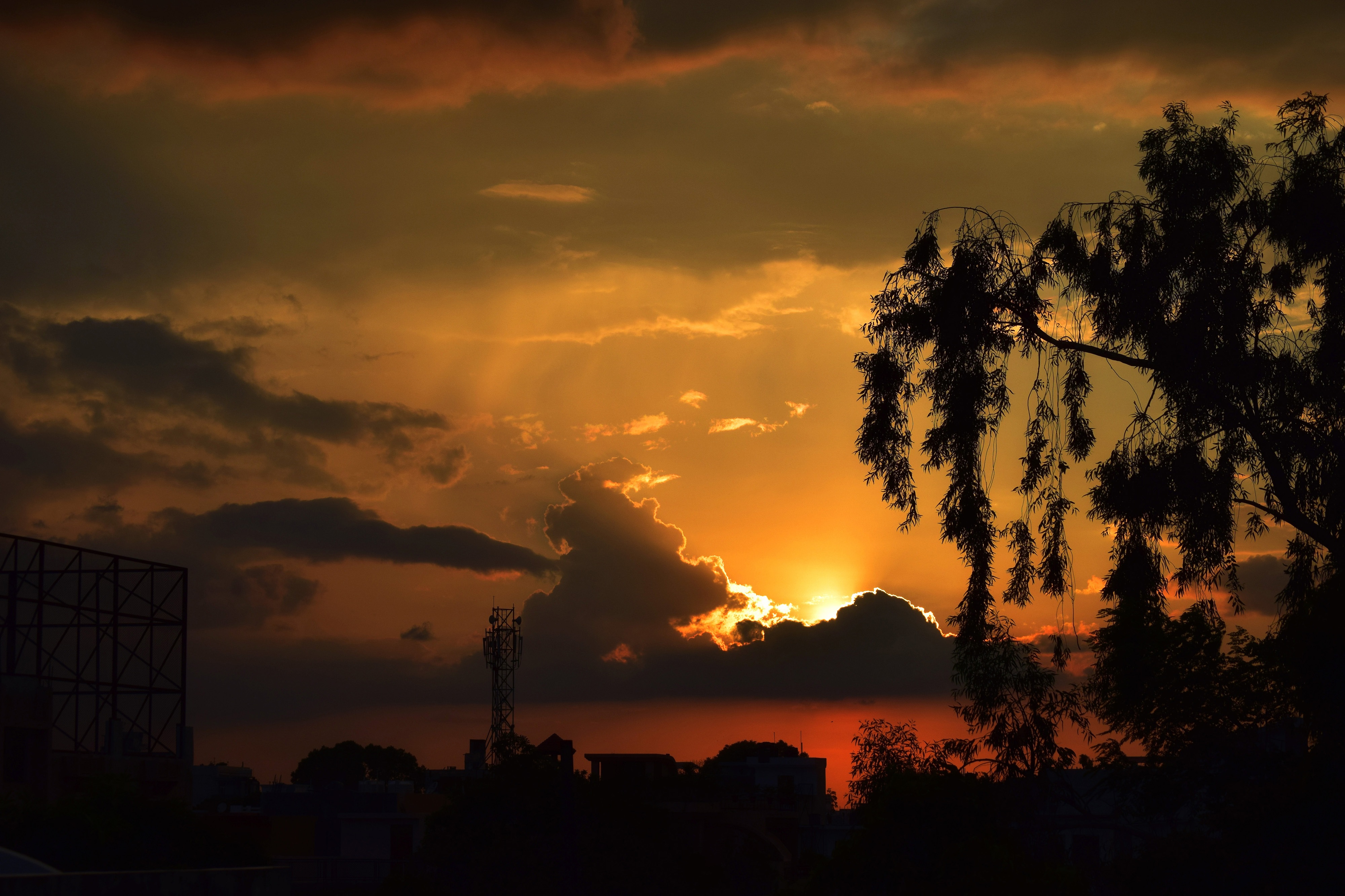 Sunset Dawn Panoramic free image download