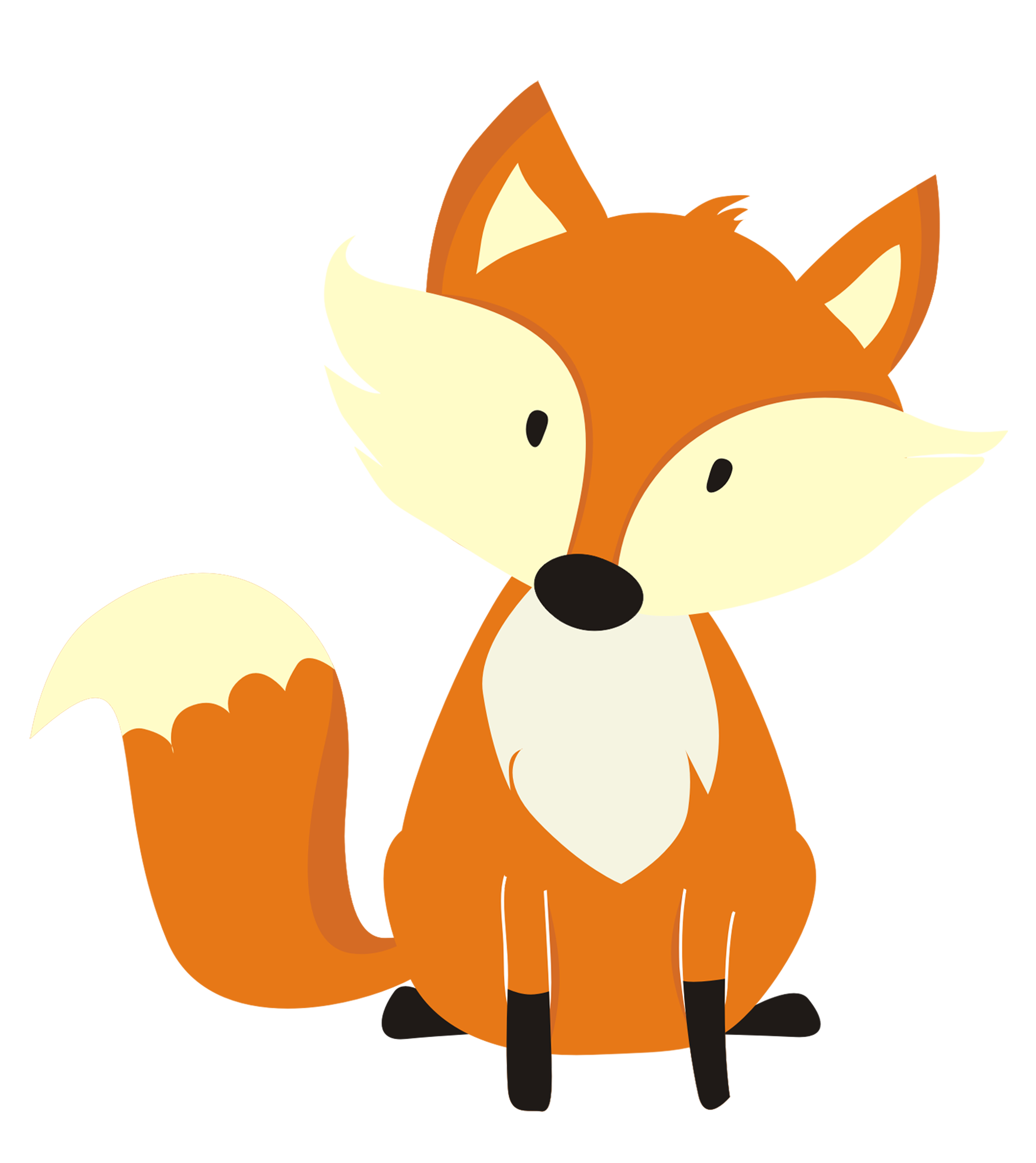 Fox illustration fox clip art cute free image download
