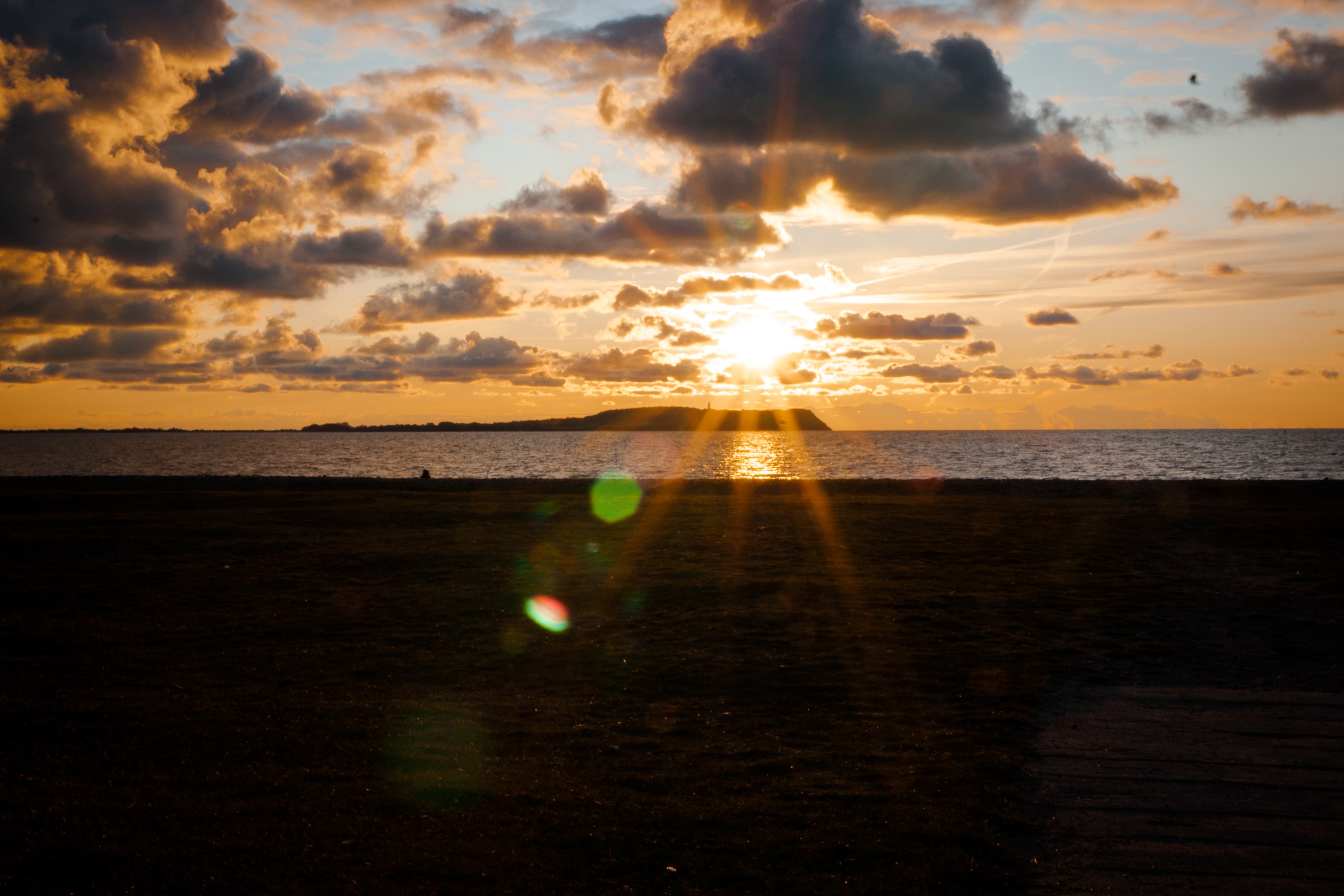 Sun Setting Sunset free image download
