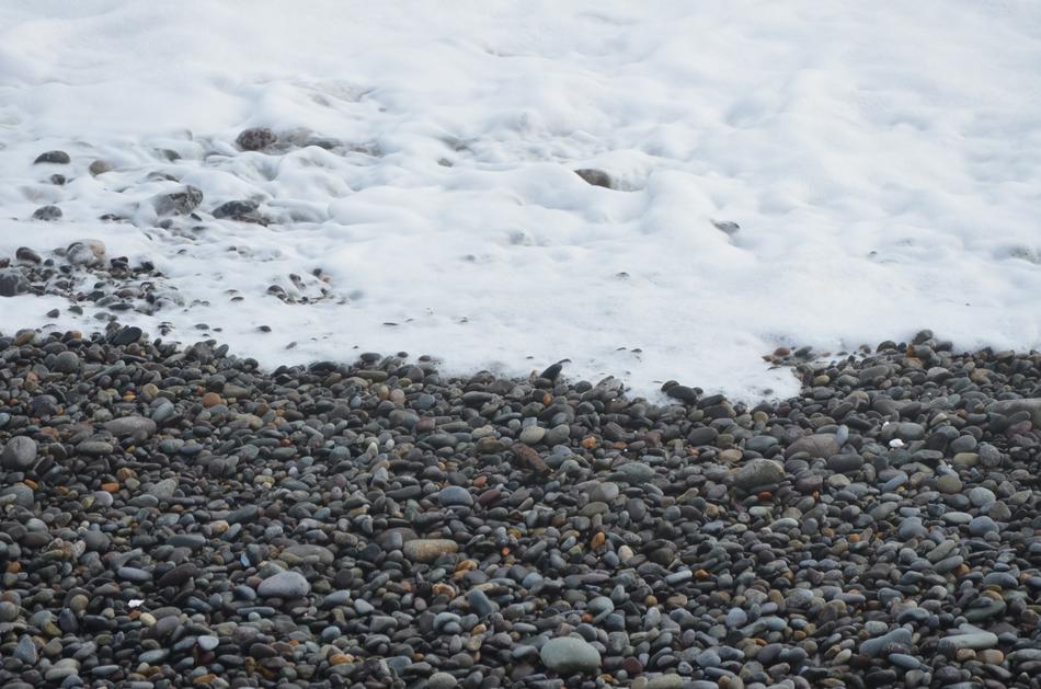 Edge Of The Sea Shore Stones free image download