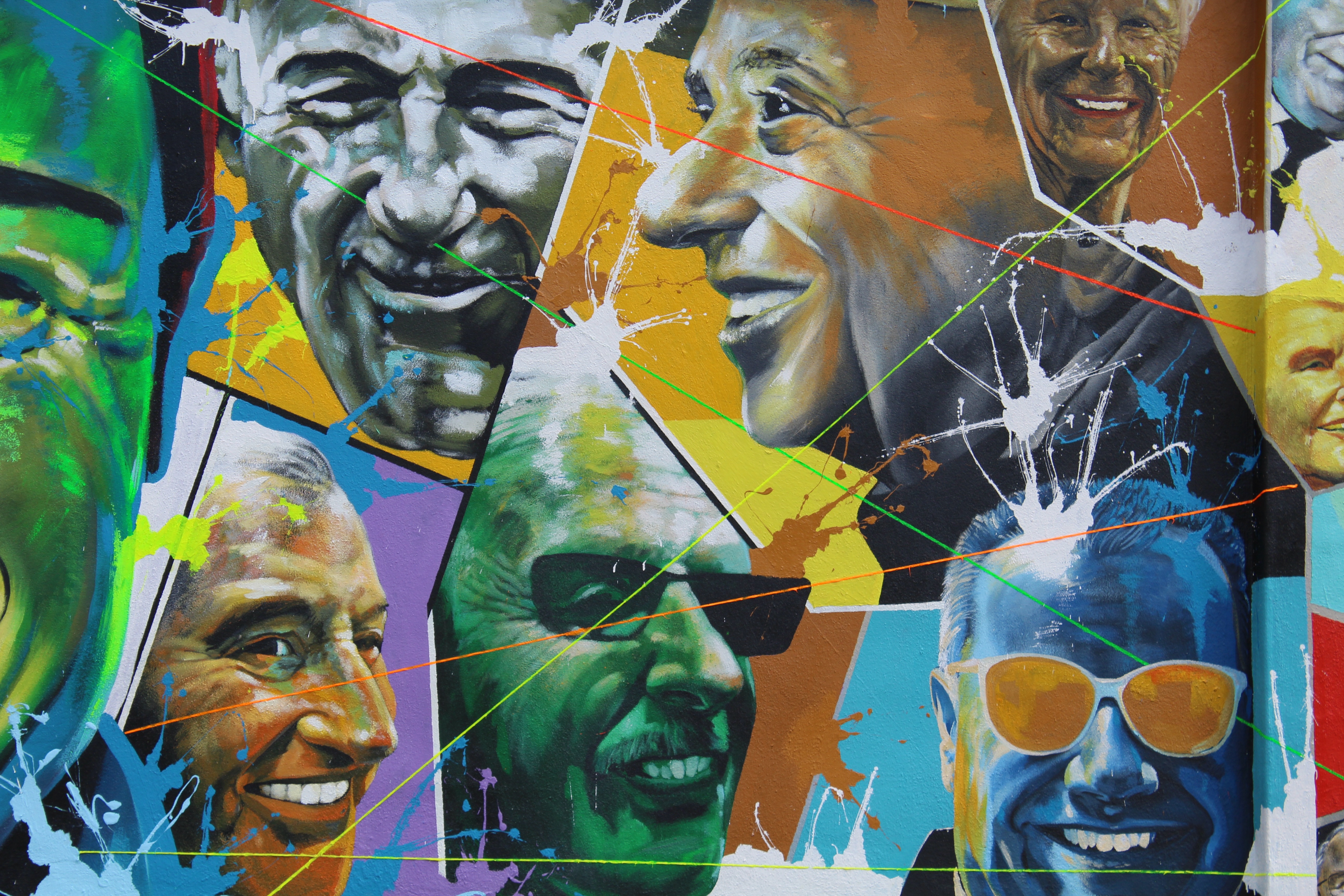 Mirrored faces free image download