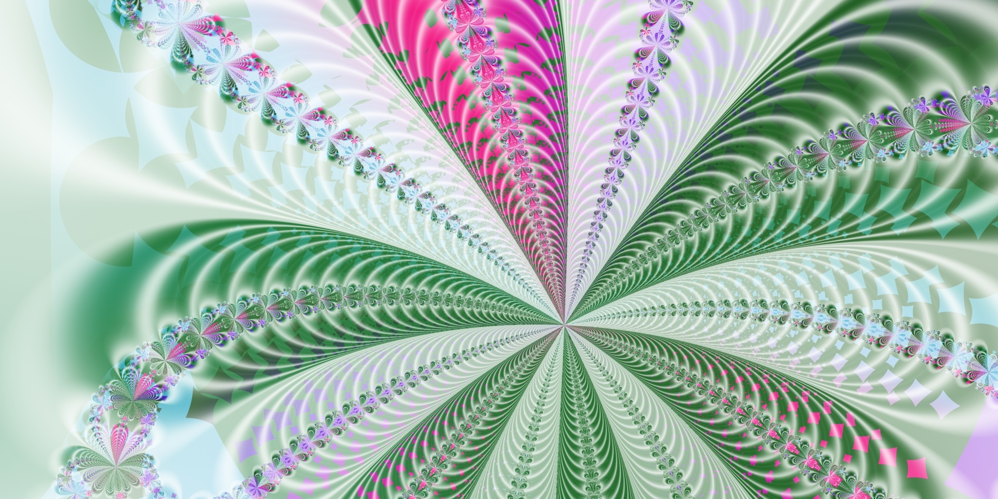 Fractal gradient colorful fantastic free image download