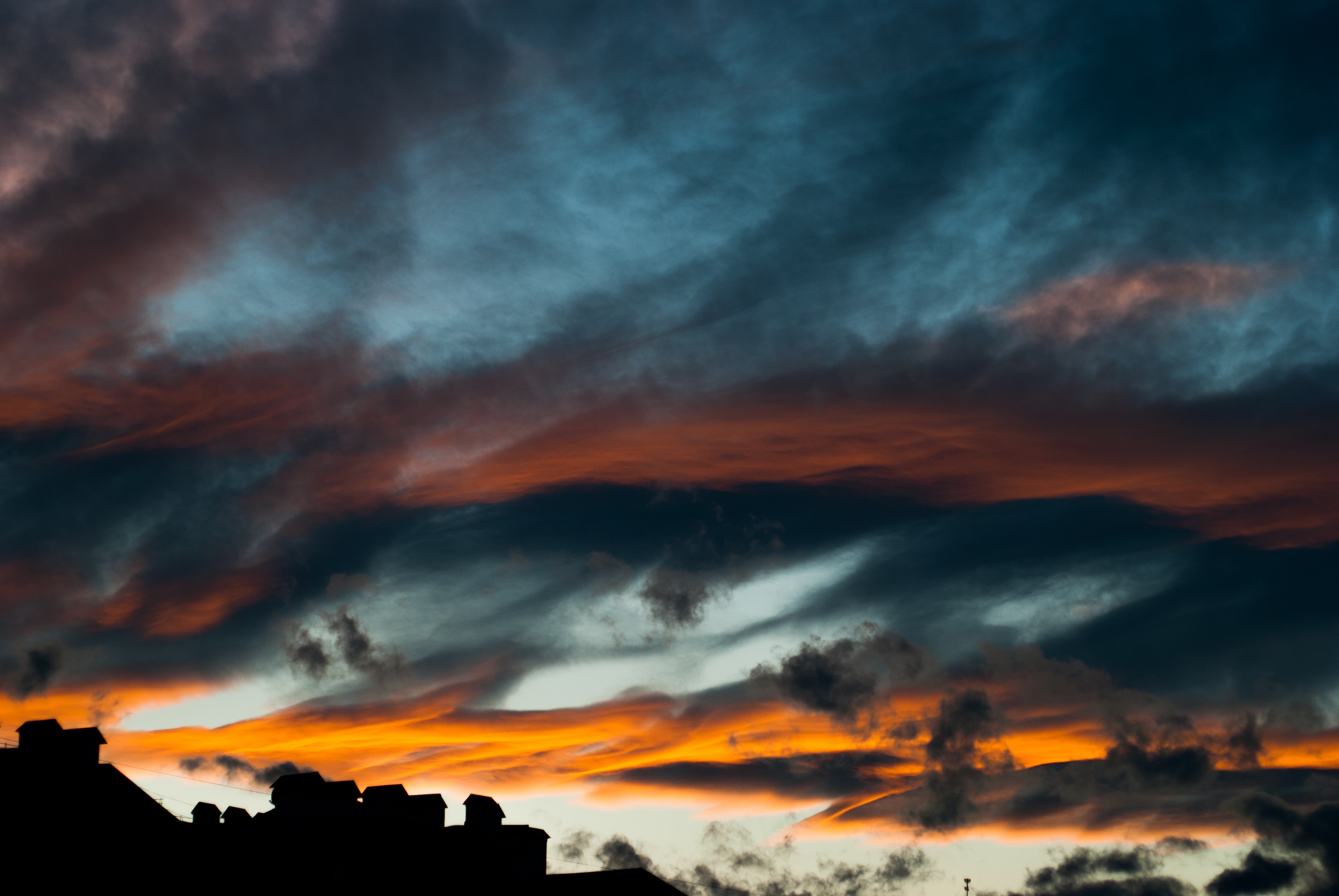 City Sunset Europe free image download