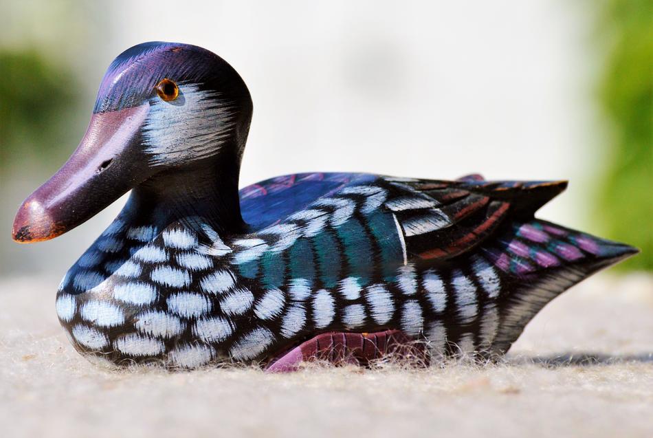 Duck Wood Deco art free image download