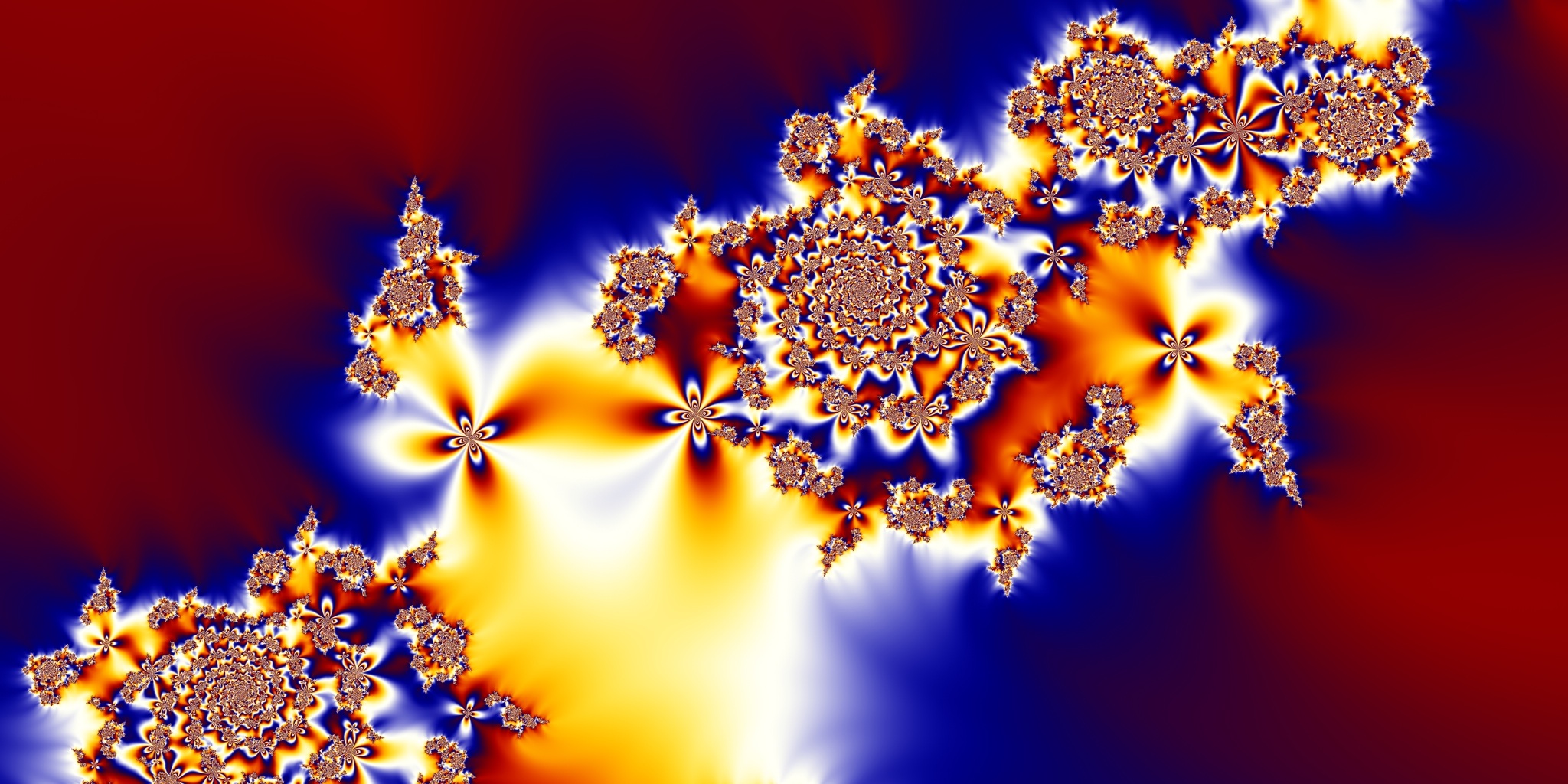 Fractal gradient colorful infinity free image download