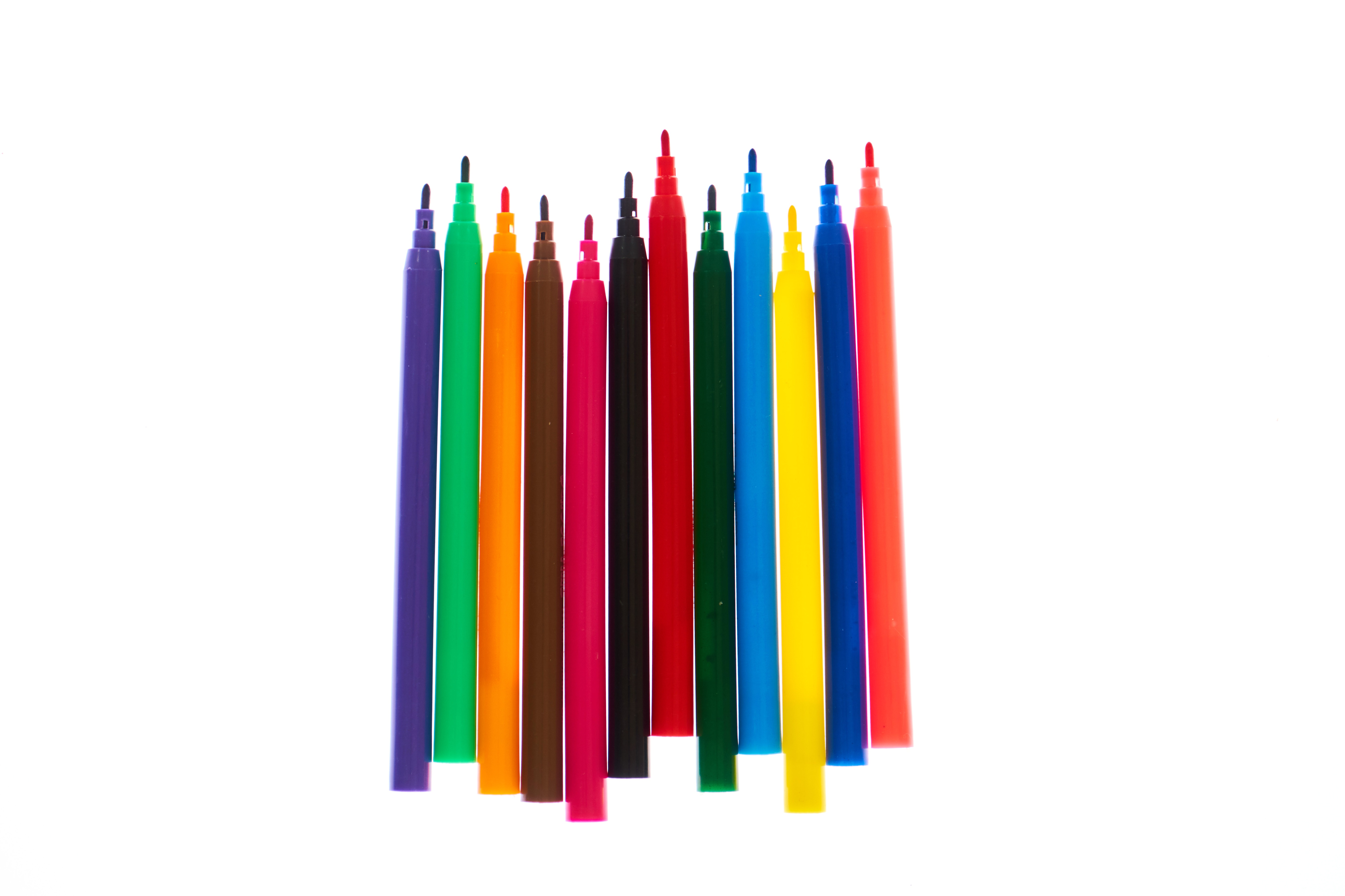 Drawing of Pens Colors free image download