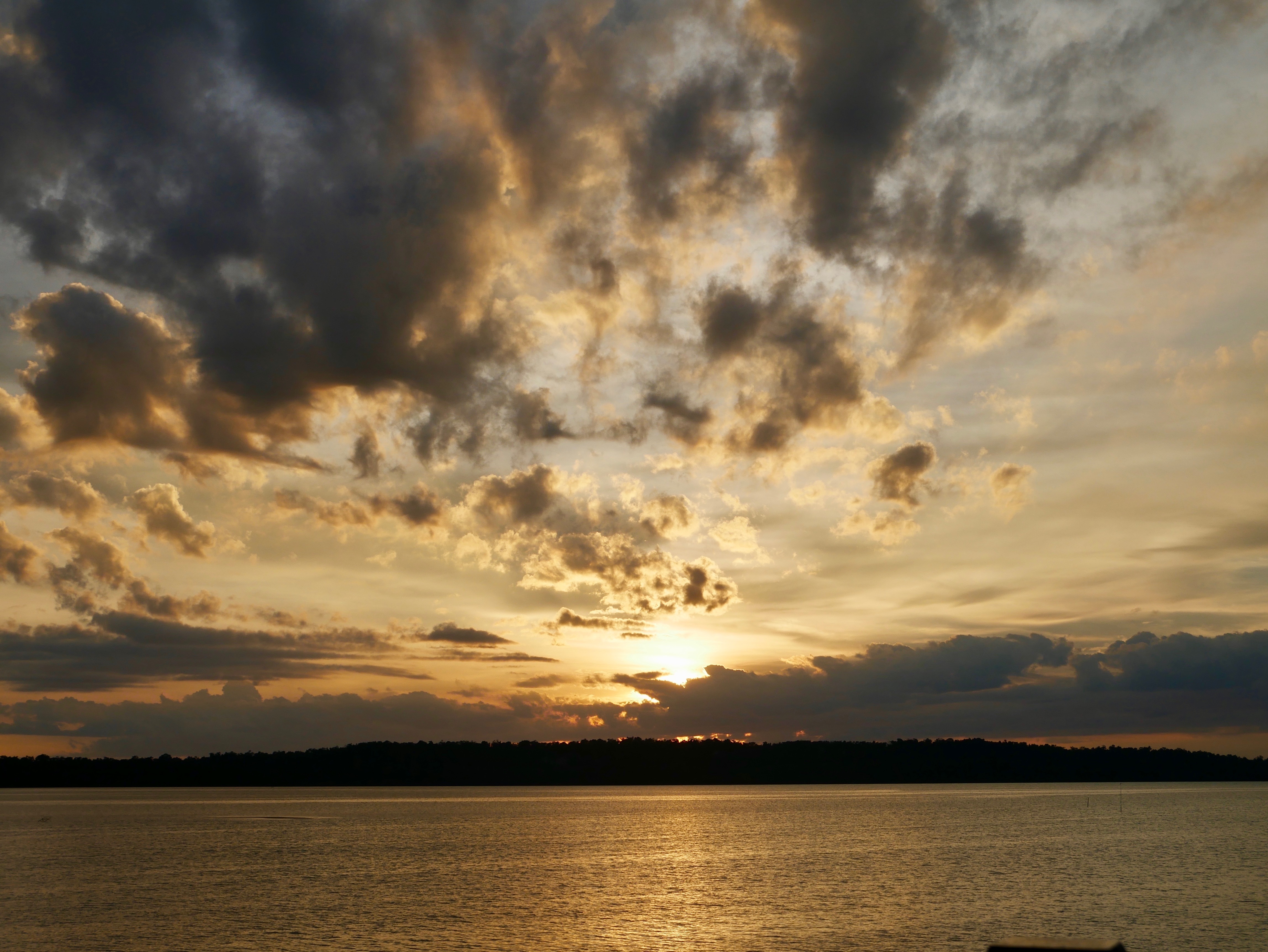 Sunset Sea Mood free image download