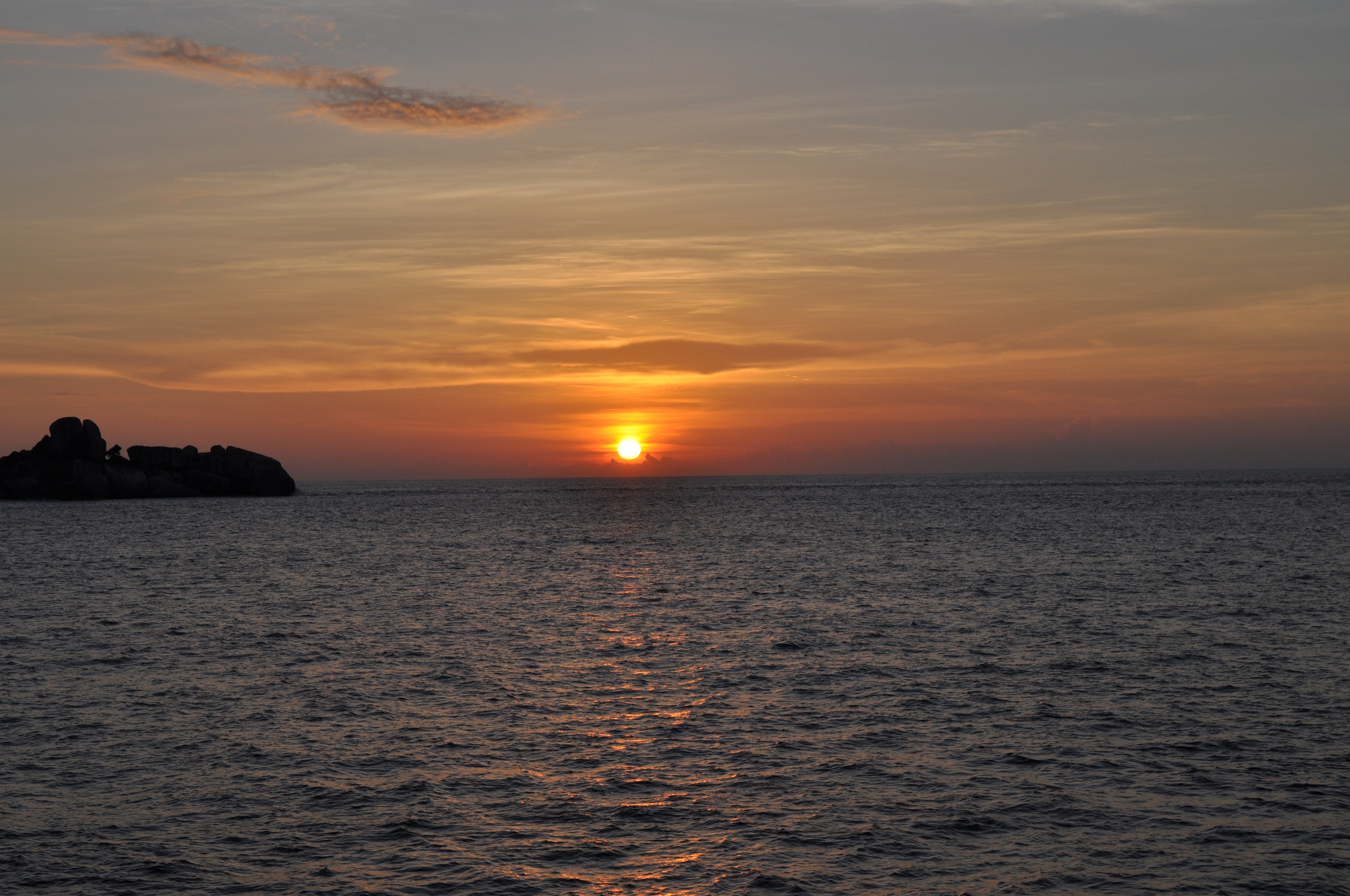 Sea Sunset The free image download
