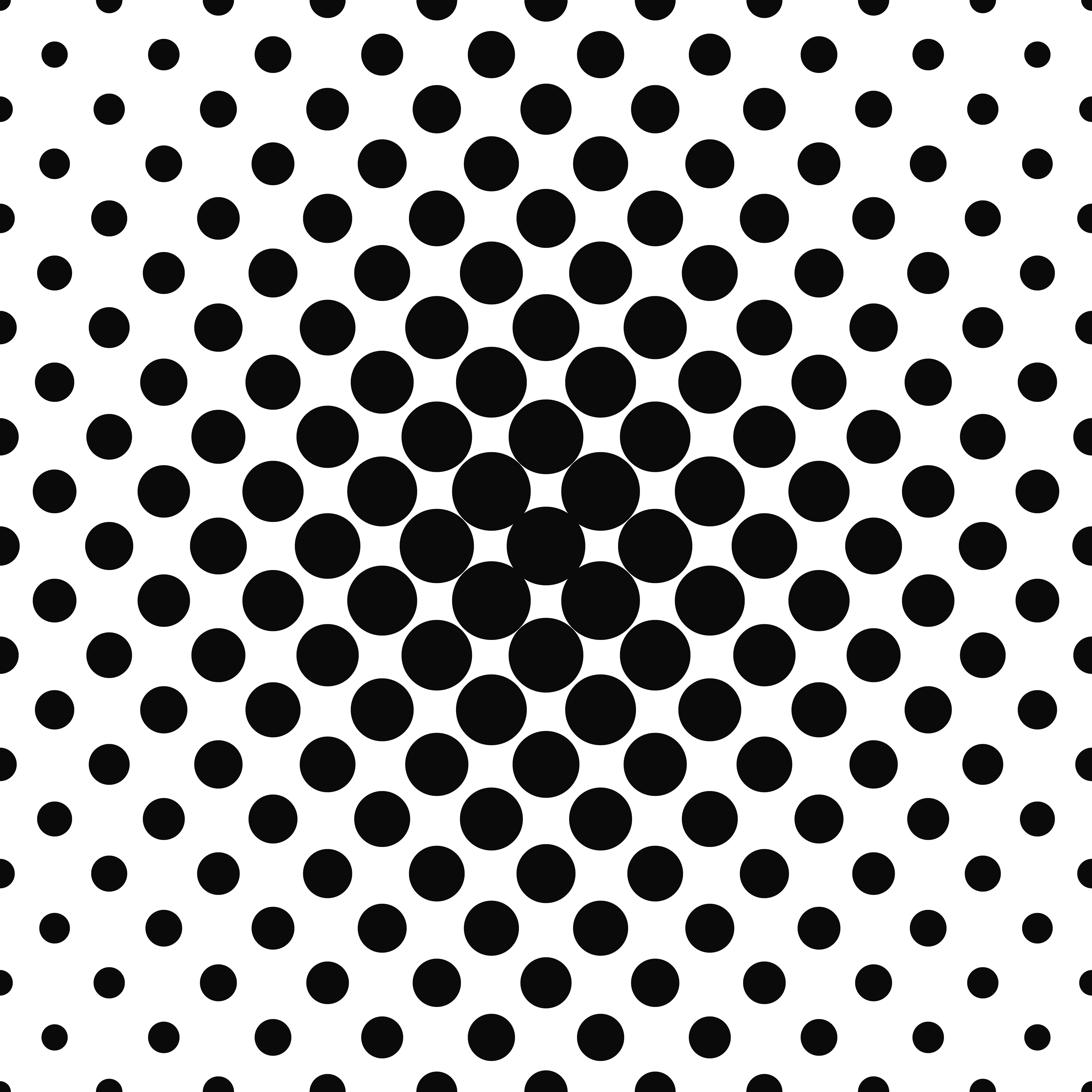 Circle pattern white dot black free image download