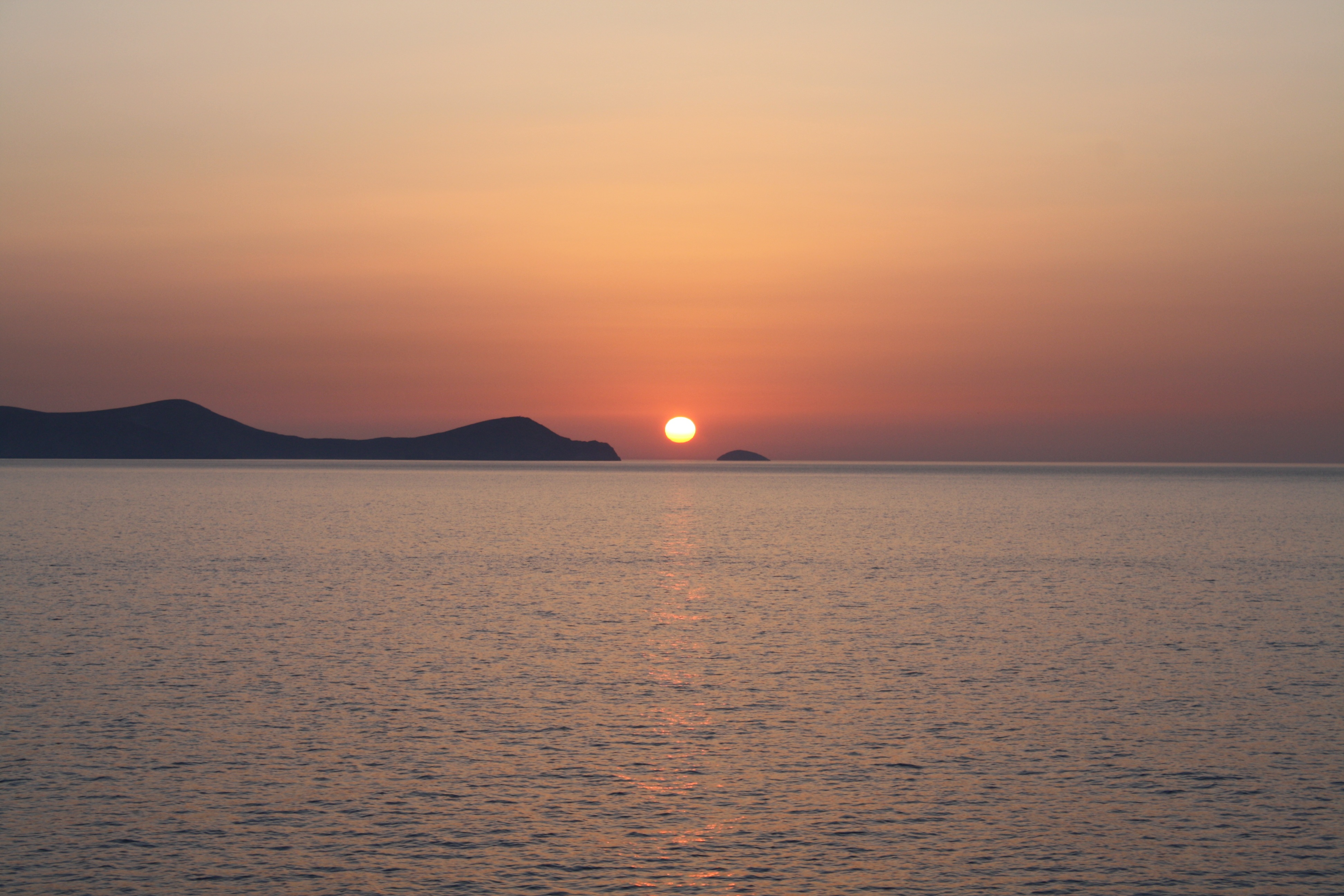Sunrise Dia Island Crete free image download