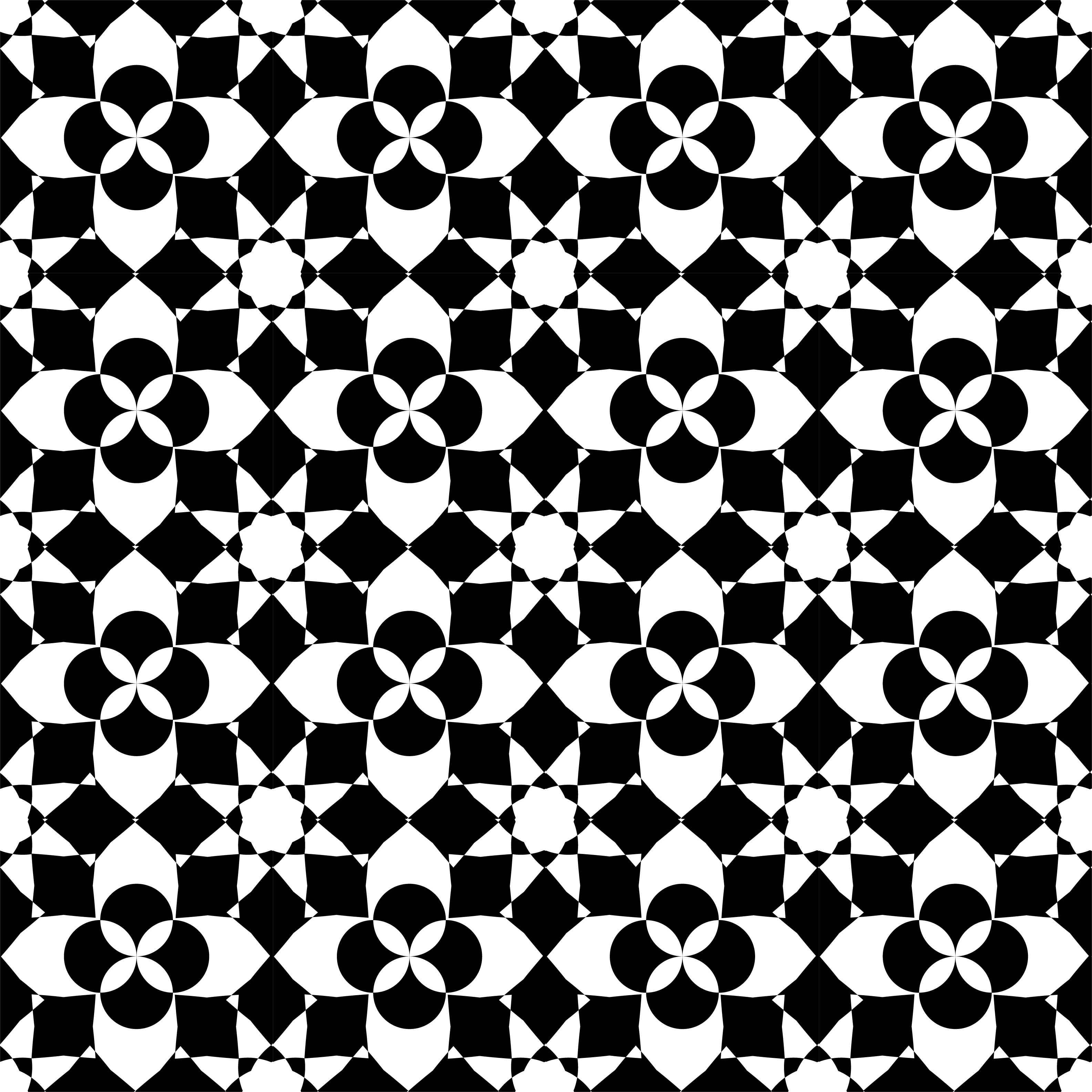 Mosaic floral repeat pattern free image download