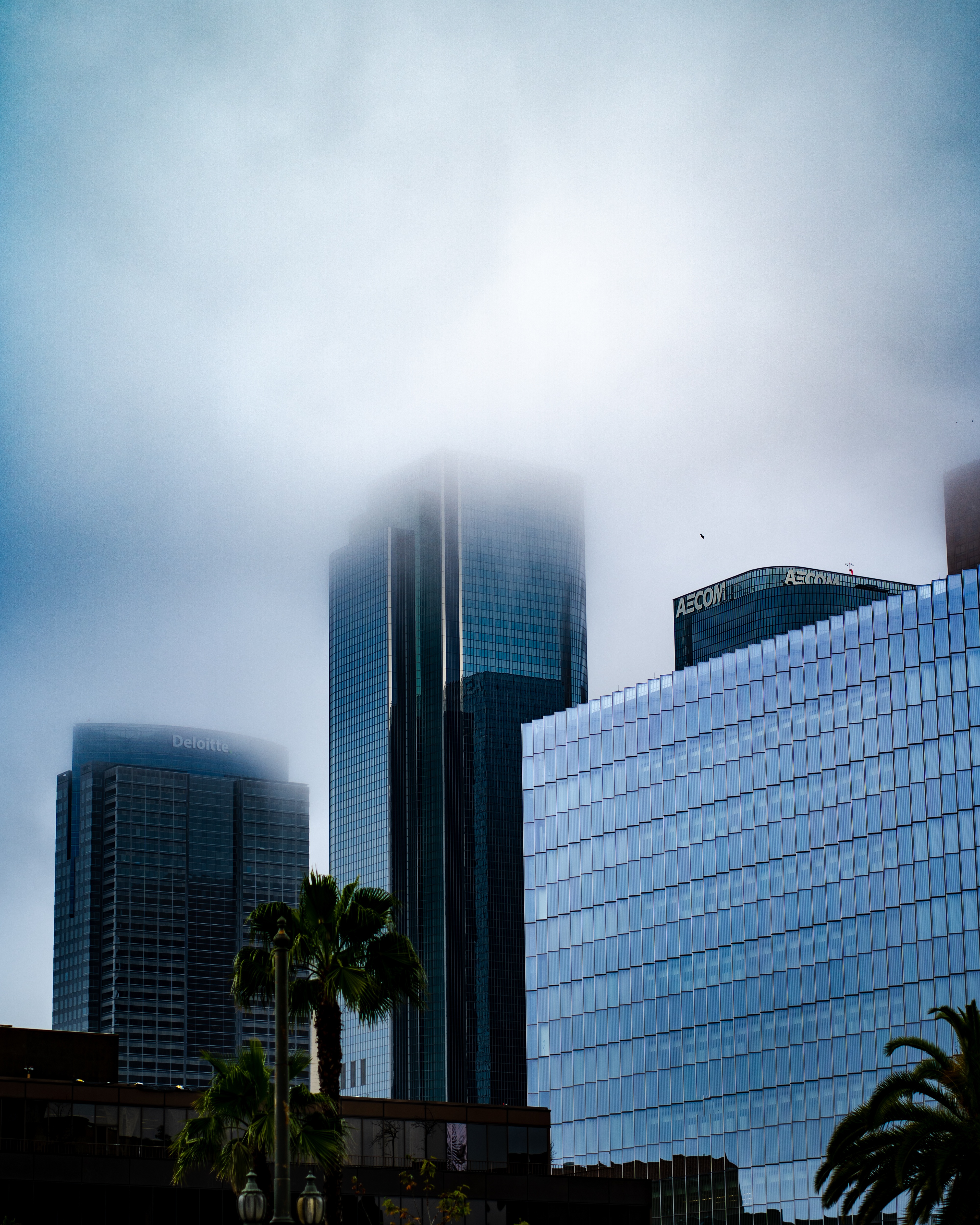 Skyscraper Rainy Cloudy free image download