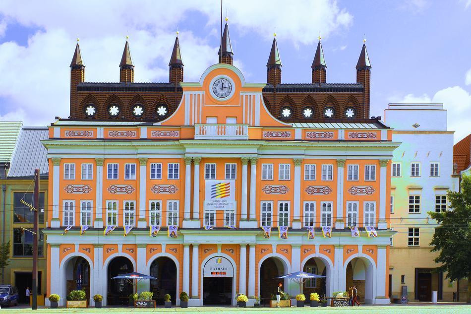 Rostock Town Hall Seven Towers free image download