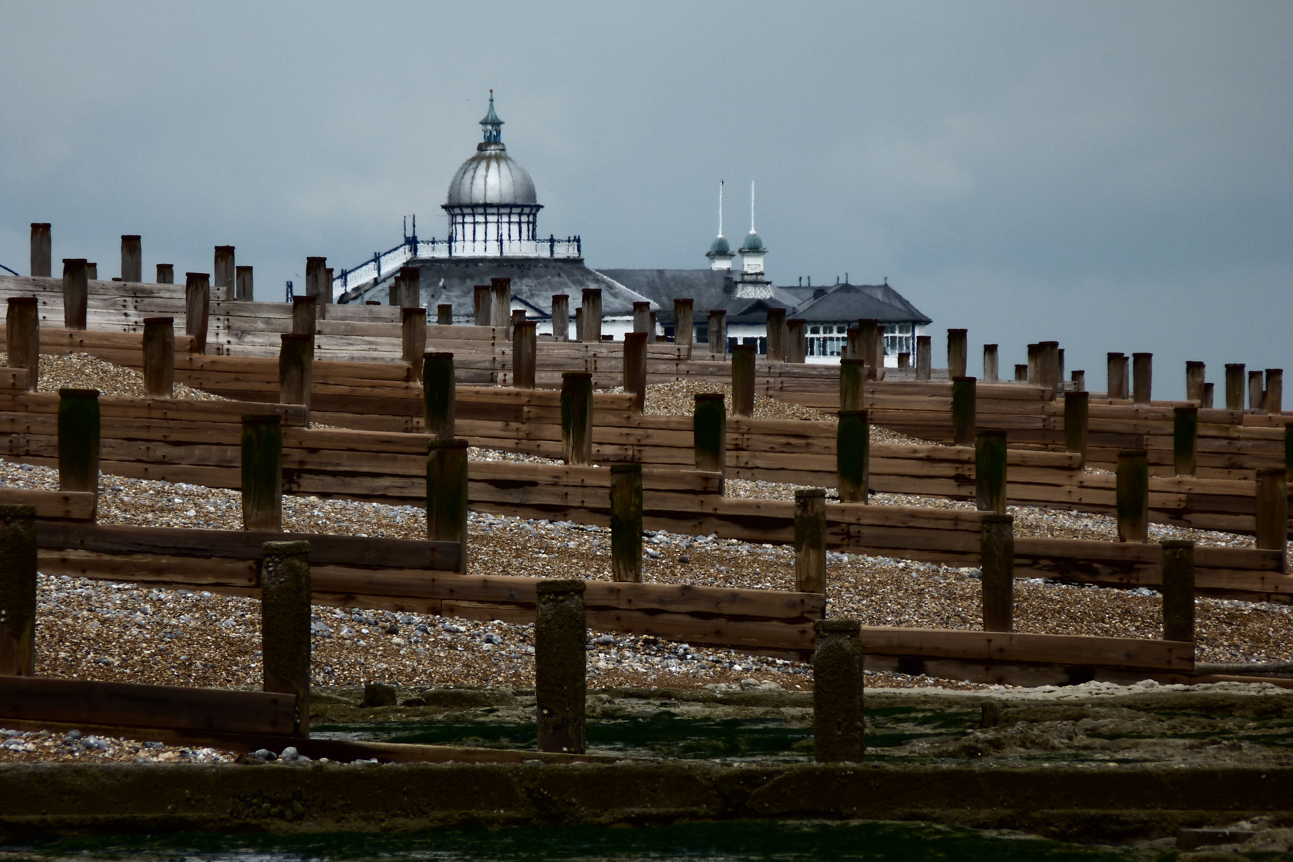 Groins Beach Eastbourne free image download