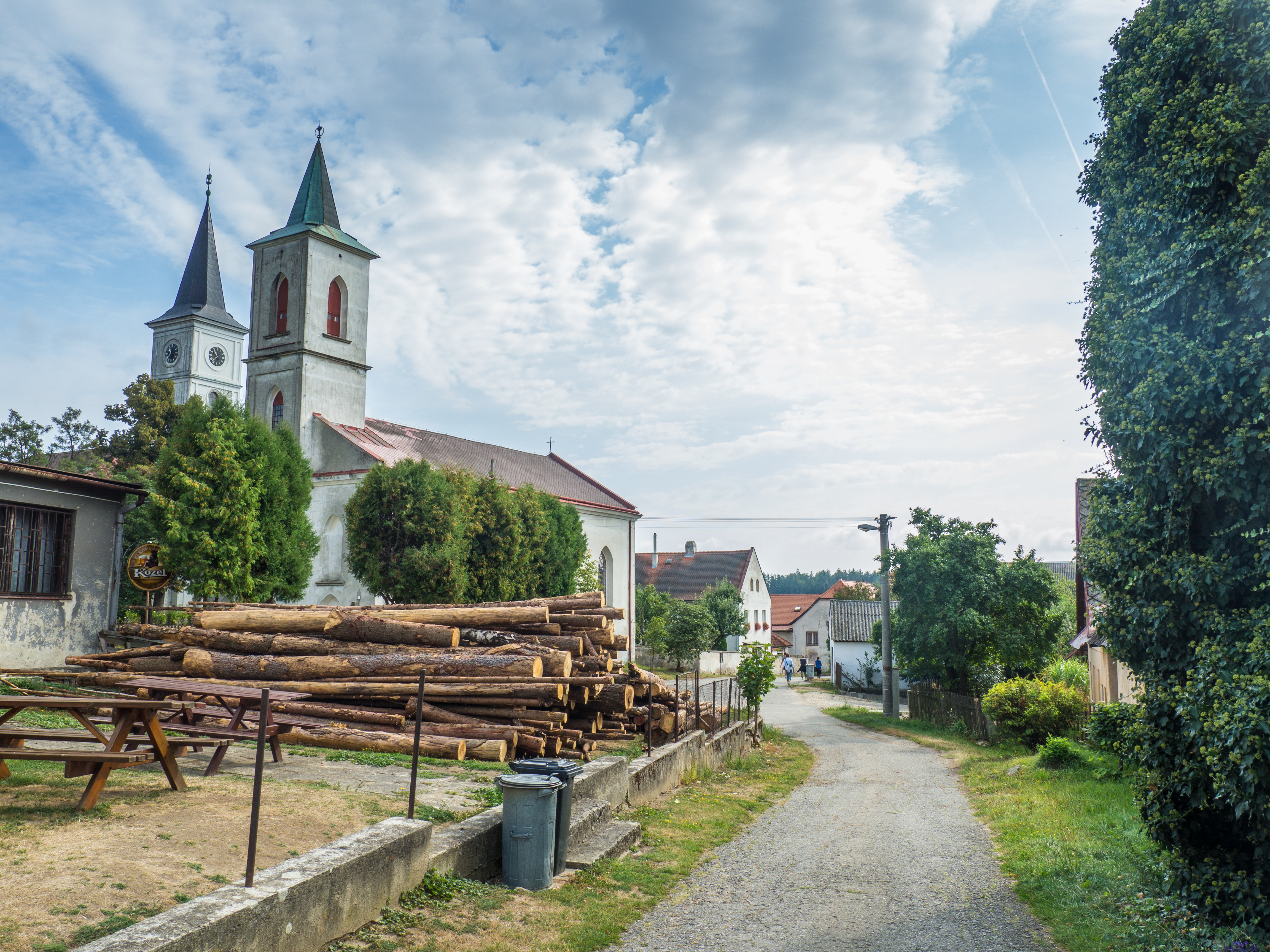 Log church free image download