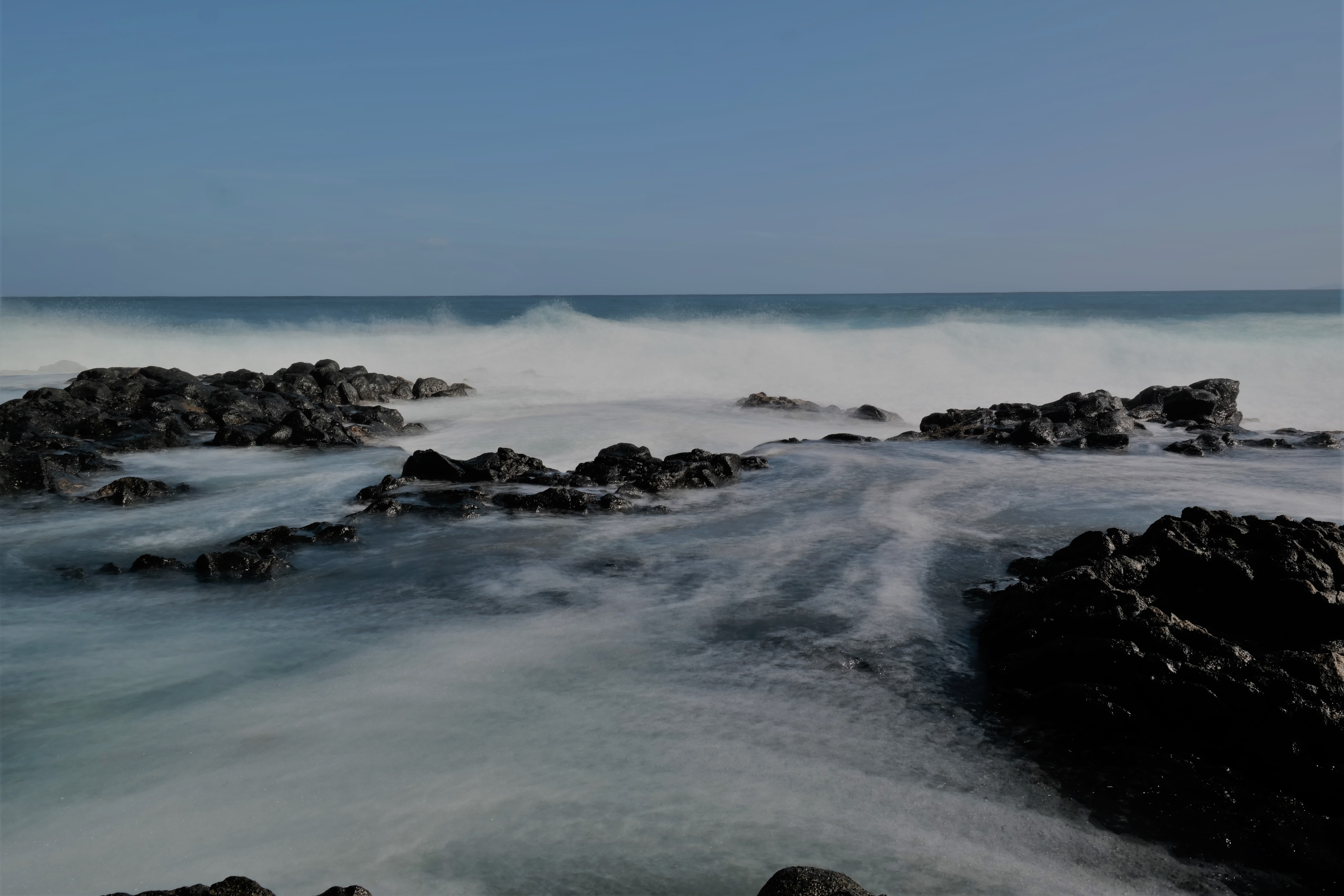Ocean Wave Stones free image download