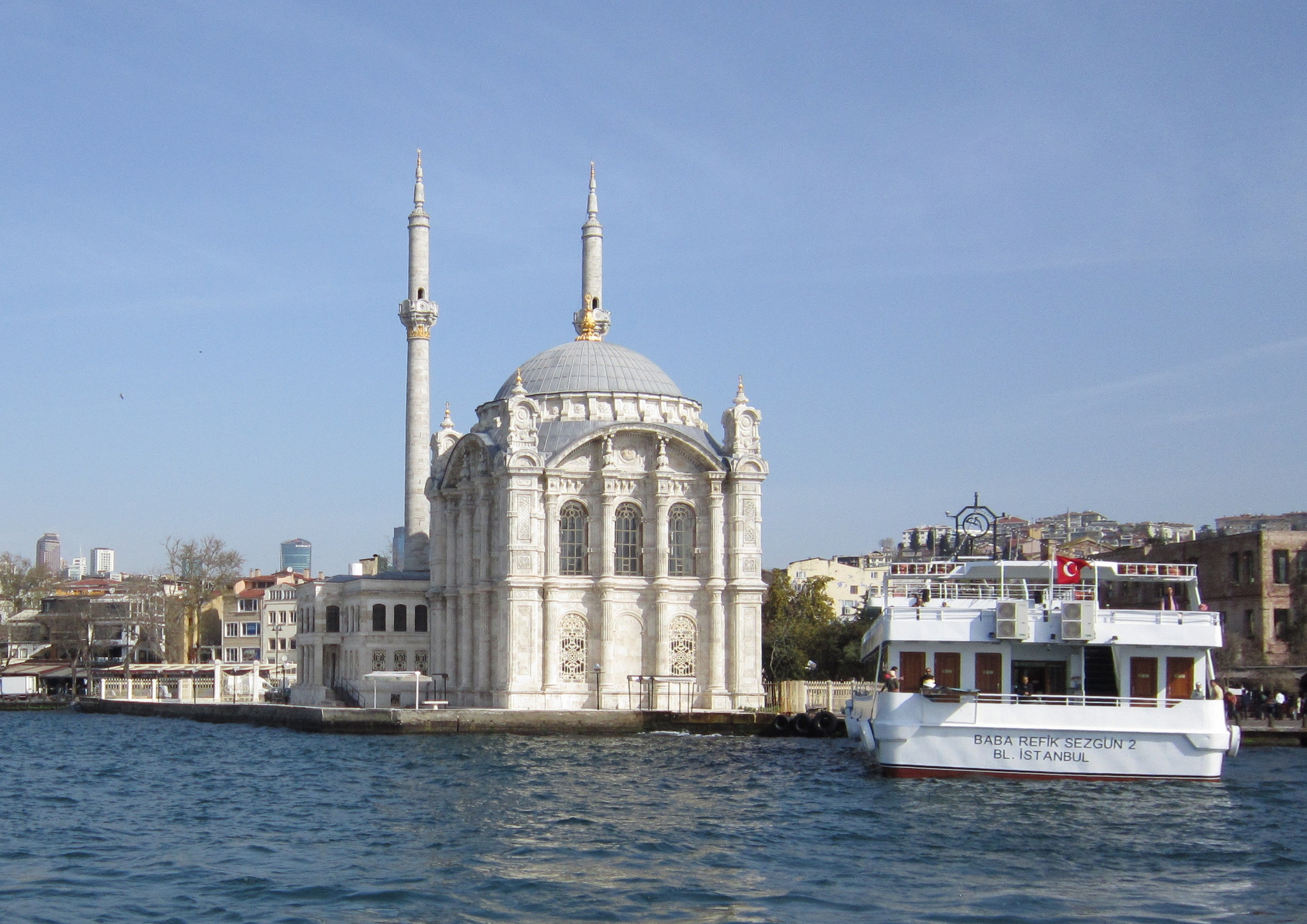 Sea ship temple view free image download