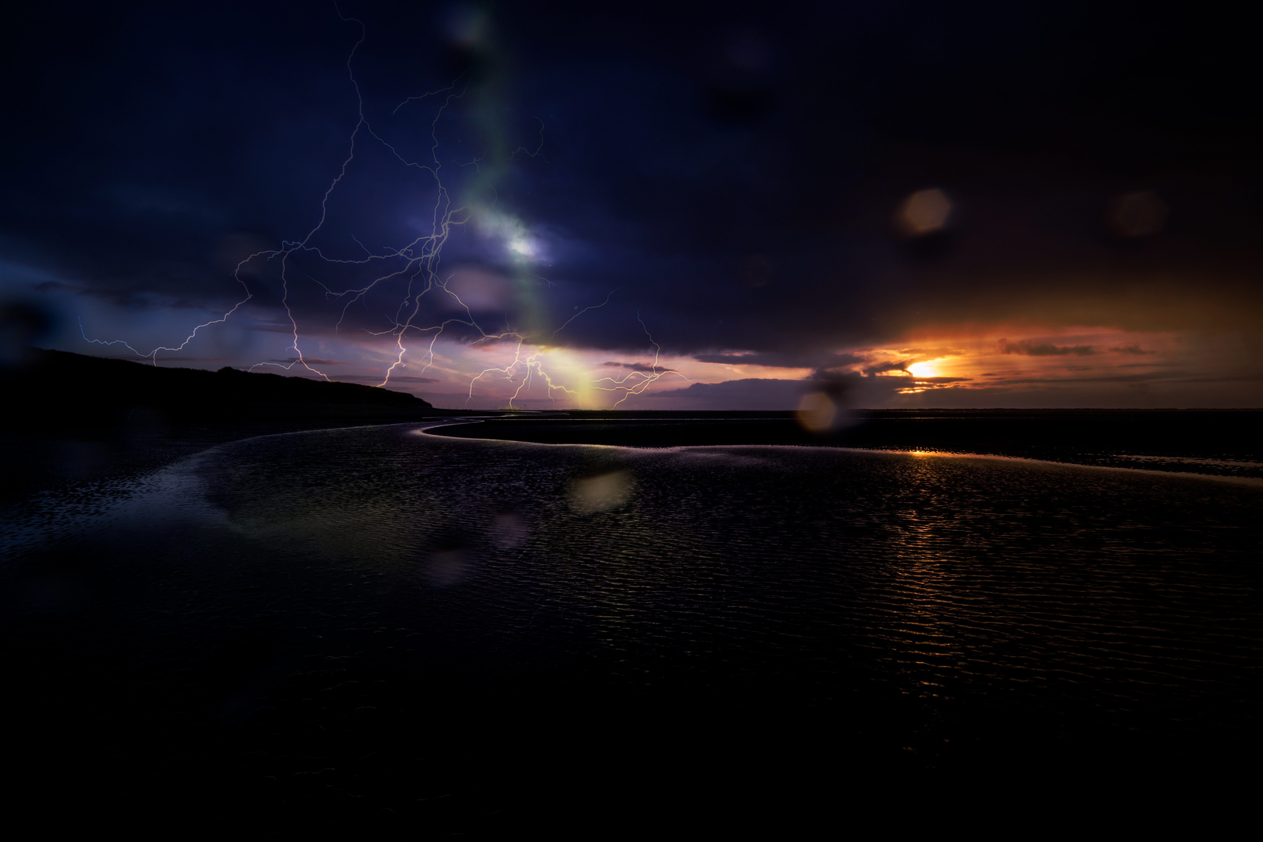 Sunset Sun Evening free image download