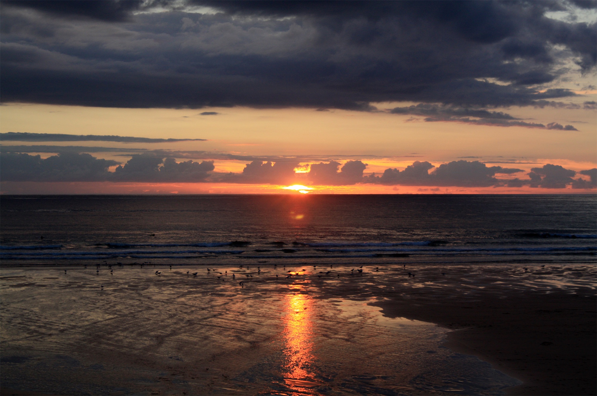 Sunset Water Dawn free image download