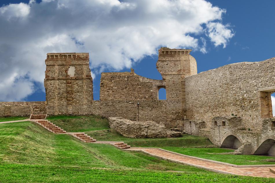 Castle Grass Sky free image download