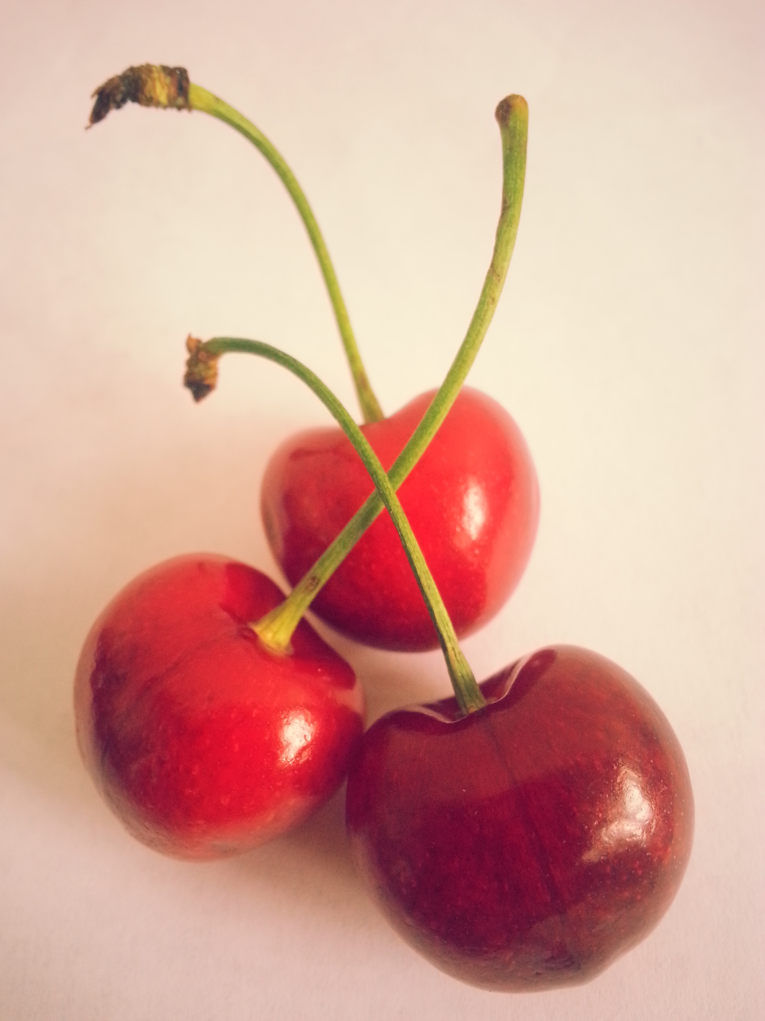 Sweet delicious cherries free image download