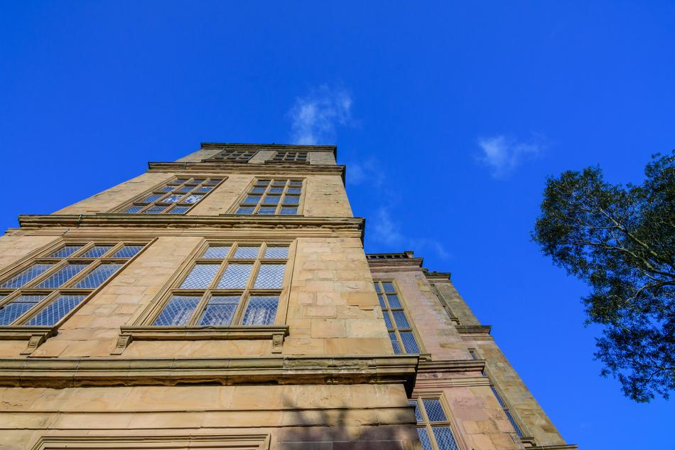 Blue sky window design free image download